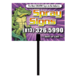 5" x 7" Spray Signs | Spray Signs