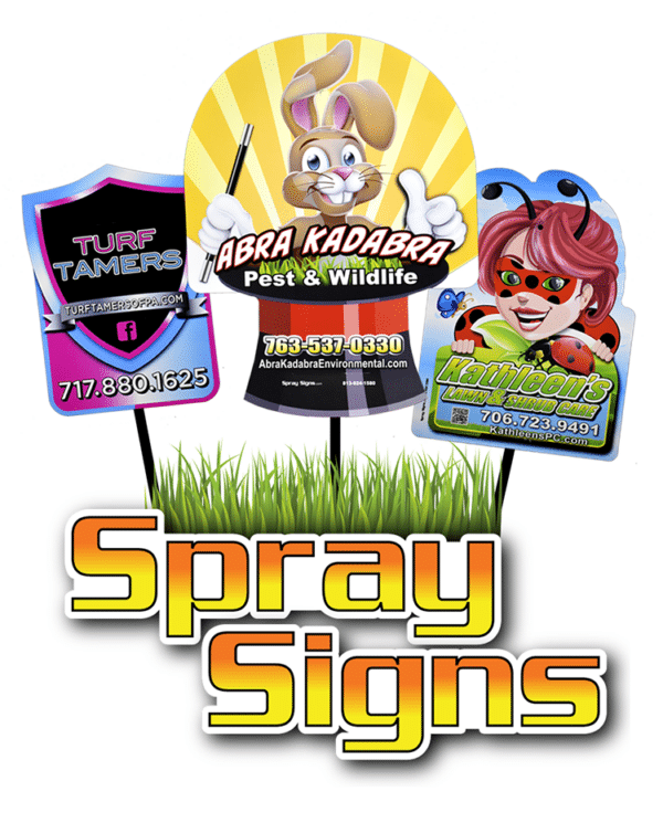 Standard Package | Spray Signs